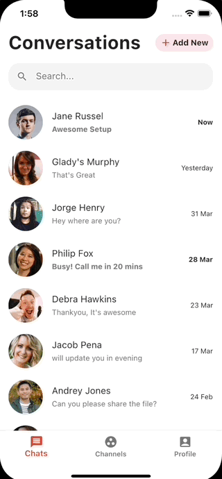 Flutter 01 Simple Chat UI 응용 01 화면 간 데이터 전달, 메세지 입력 | Kae's Dev